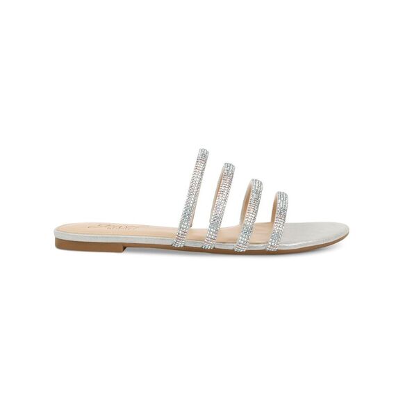 Jewel Badgley Mischka | Shoes | Jewel Badgley Mischka Womens Silver ...